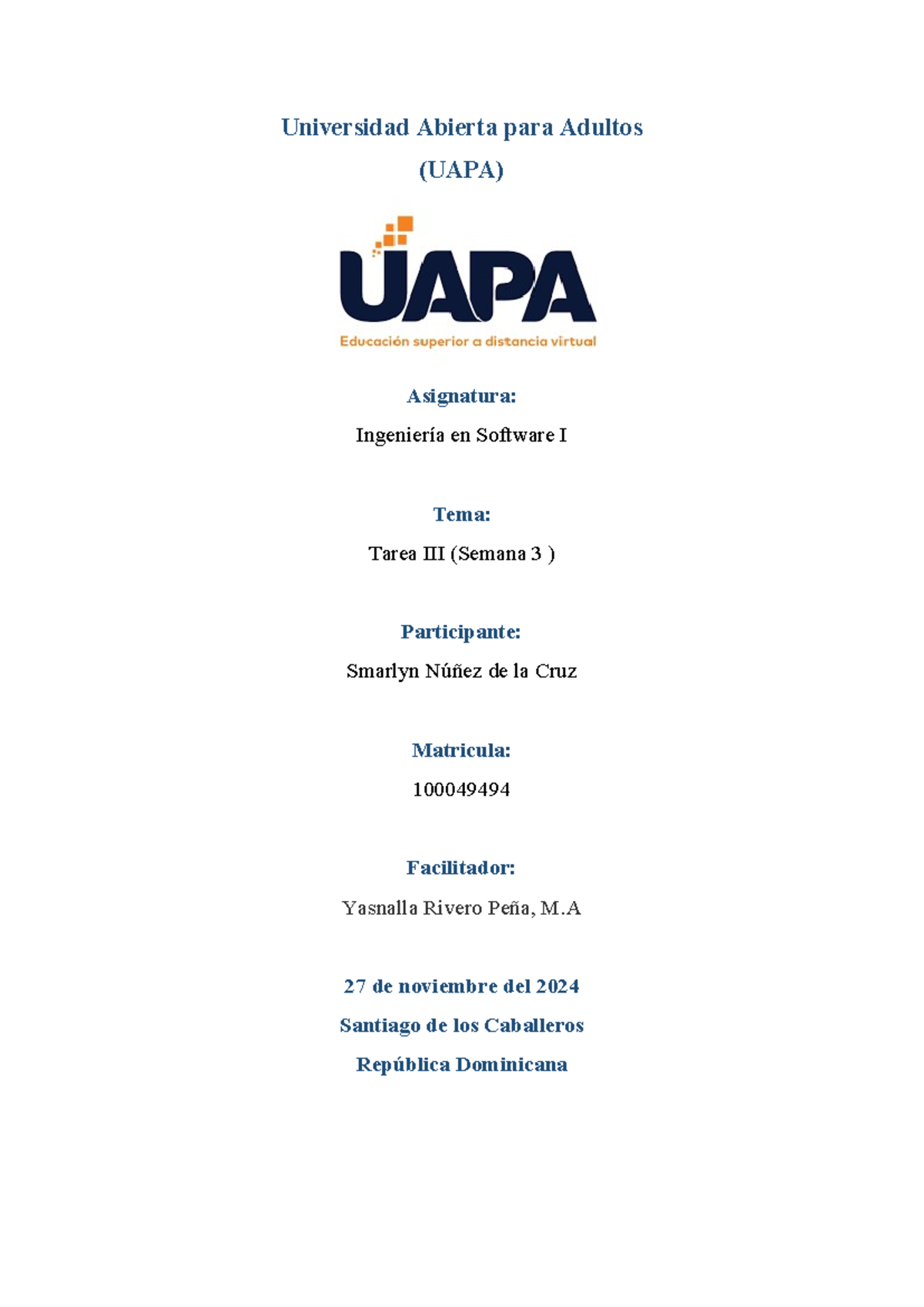 Documento sin título - ing - Universidad Abierta para Adultos (UAPA ...
