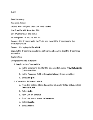 Lab 6 - it212 lab 6.6.5 - Complete this lab as follows: 1. Use nslookup ...