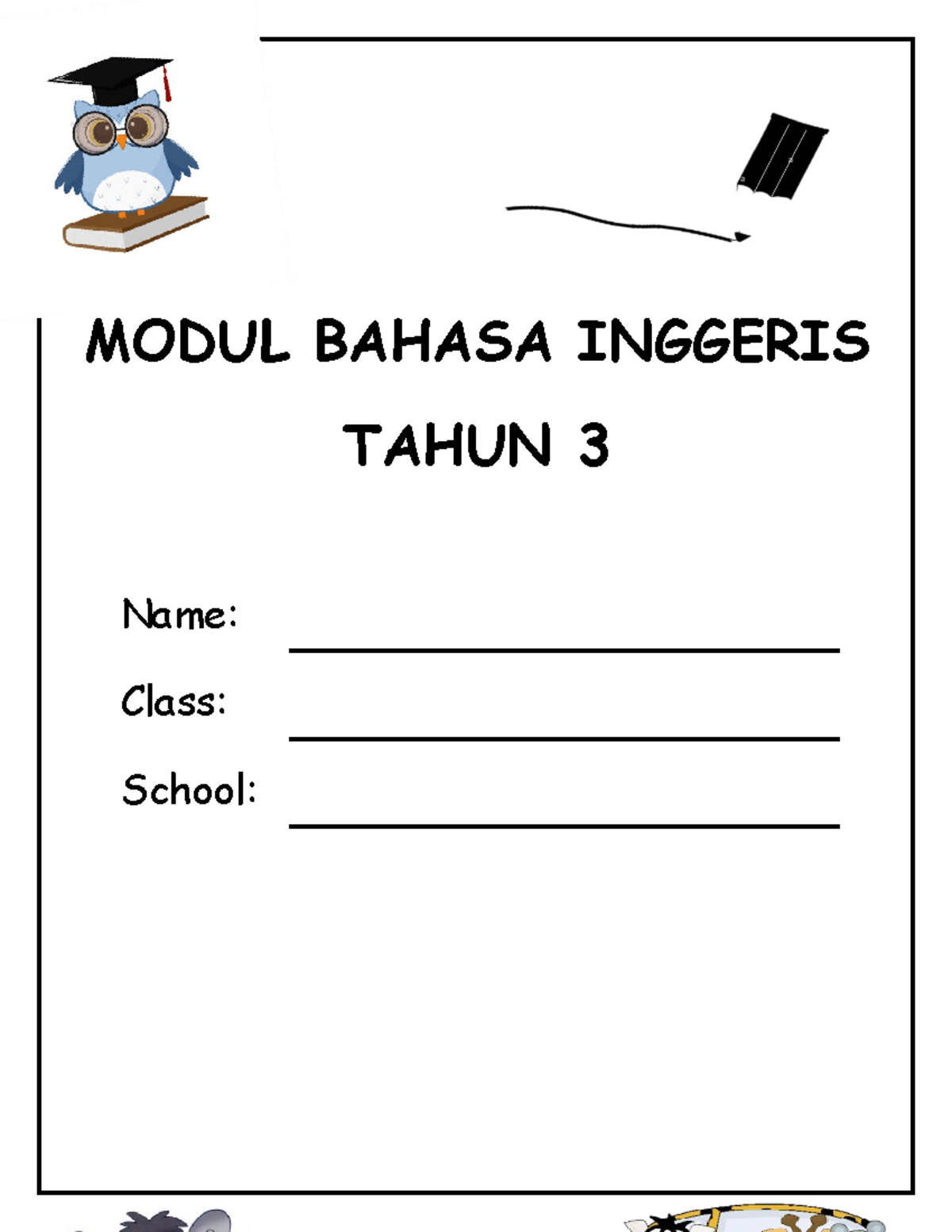 English Tahun 3 - Practice Materials for Language Skills Development ...