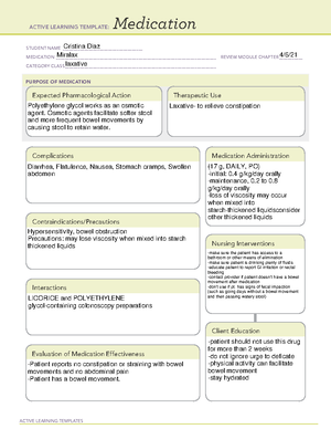 Magnesium hydroxide medication - ACTIVE LEARNING TEMPLATES THERAPEUTIC ...