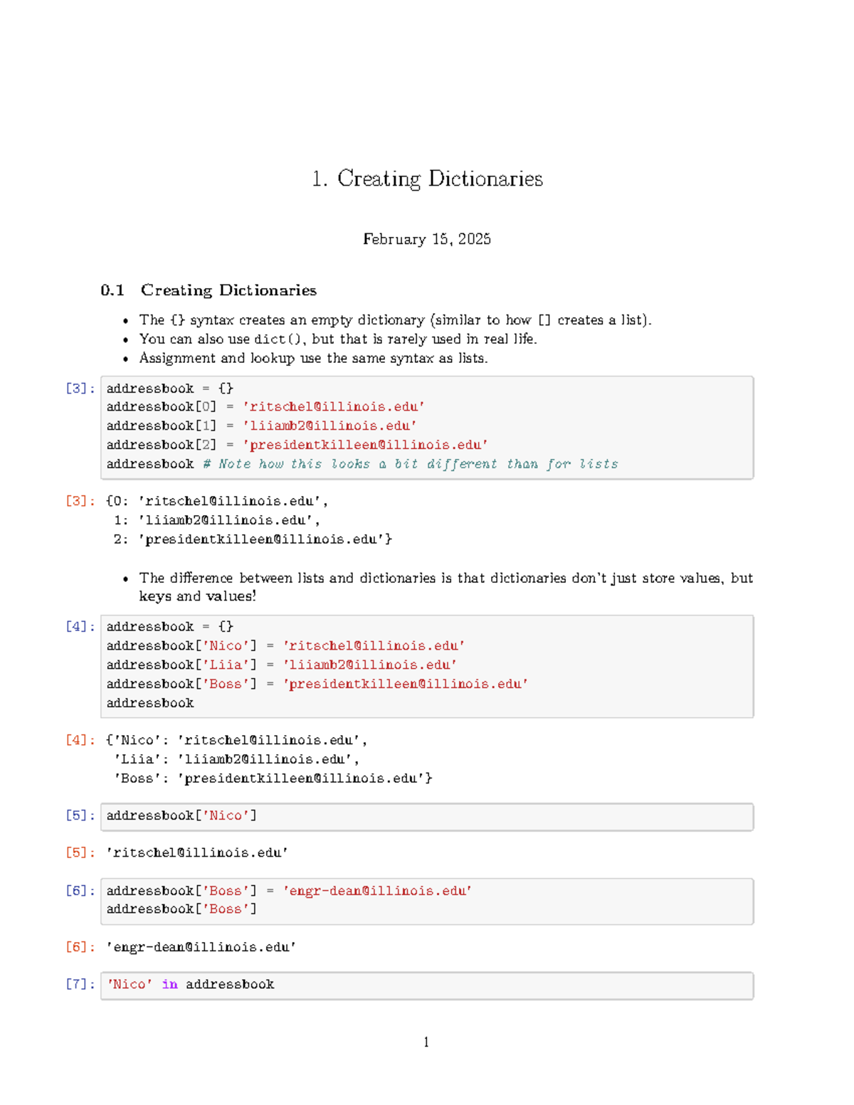 Creating Dictionaries in Programming: Syntax, Usage, and Examples - 1. Creating Dictionaries ...