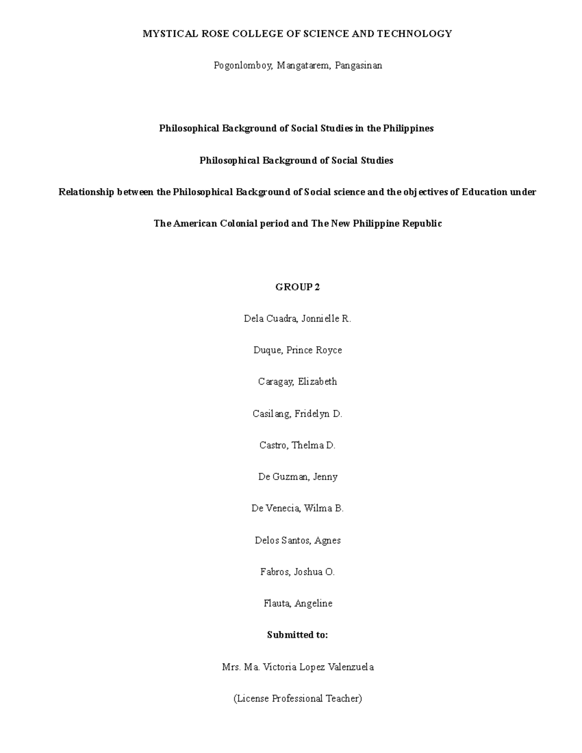 Module 2 FOSS Copy - happy - MYSTICAL ROSE COLLEGE OF SCIENCE AND ...