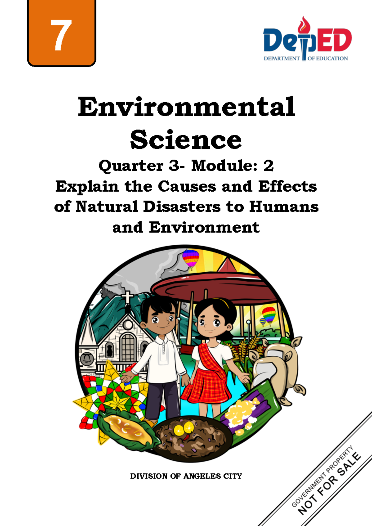 Environmental Science 7: Q3 Module 2 - Effects of Natural Disasters ...