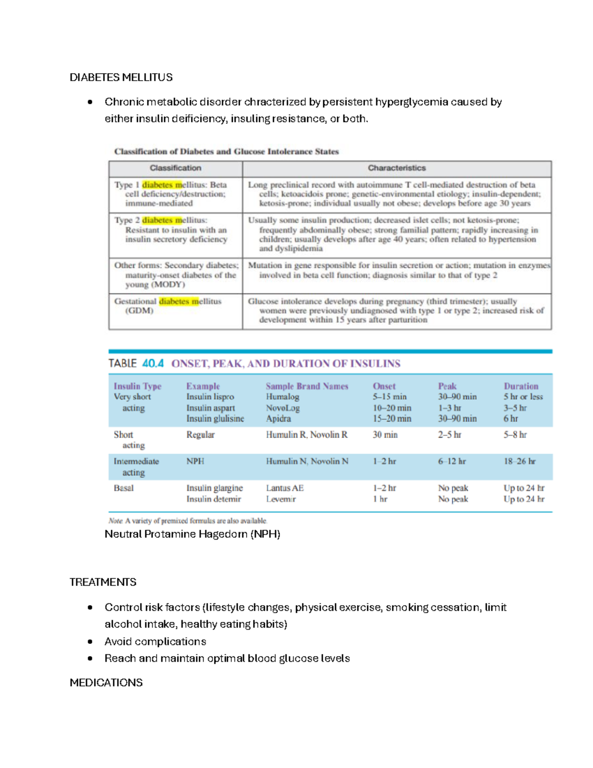 Diabetes Mellitus - DIABETES MELLITUS Chronic metabolic disorder ...