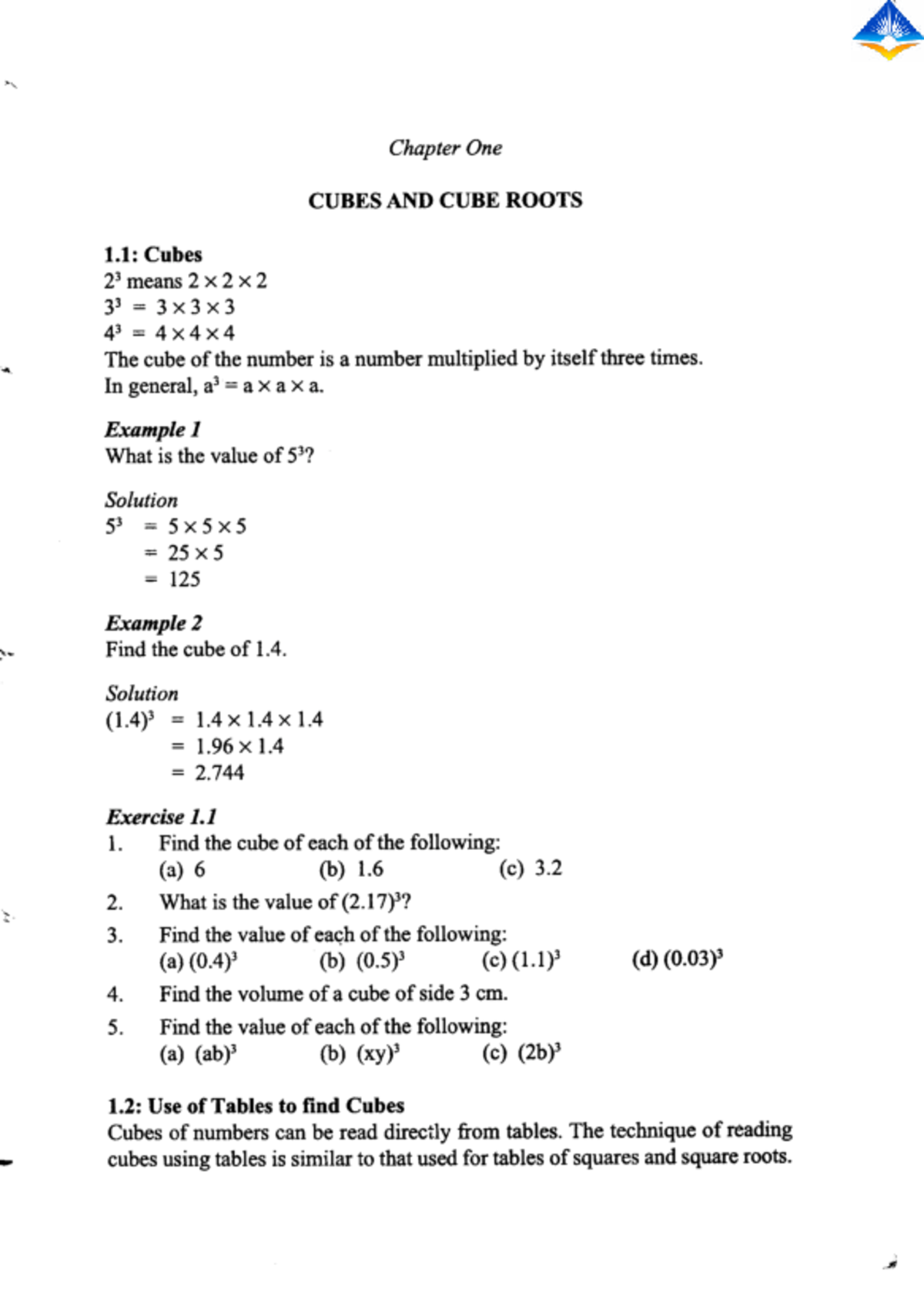 1 - Additional questions to solve issues in Basic Mathematics - Chapter ...
