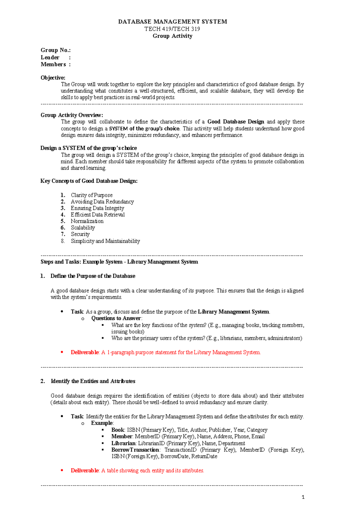 Group Study Guide Week 5 final - DATABASE MANAGEMENT SYSTEM TECH 419 ...