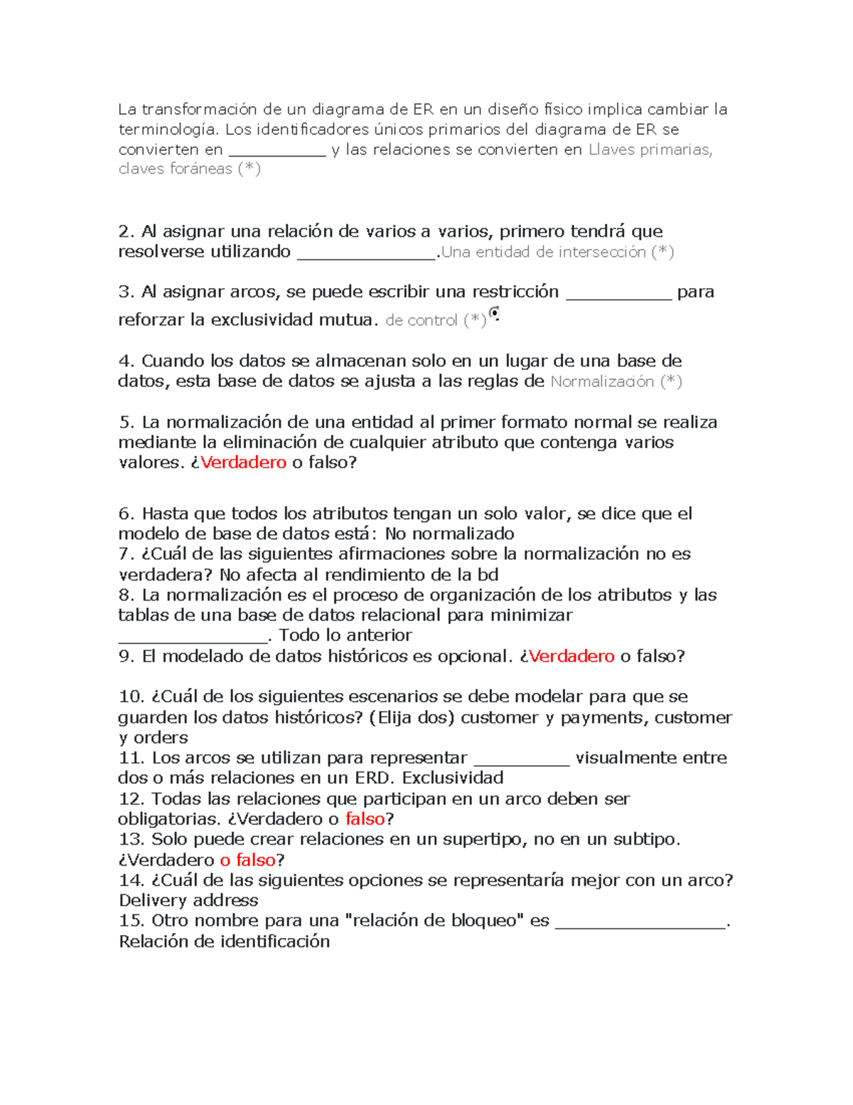 Transformación de Diagrama ER a Diseño Físico: Terminología y Claves ...