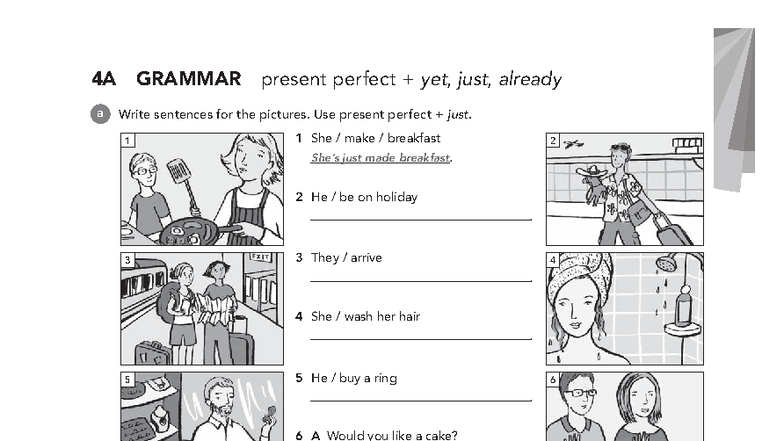 English File 4e Pre-Intermediate TG: Grammar 4A - Present Perfect - Studocu