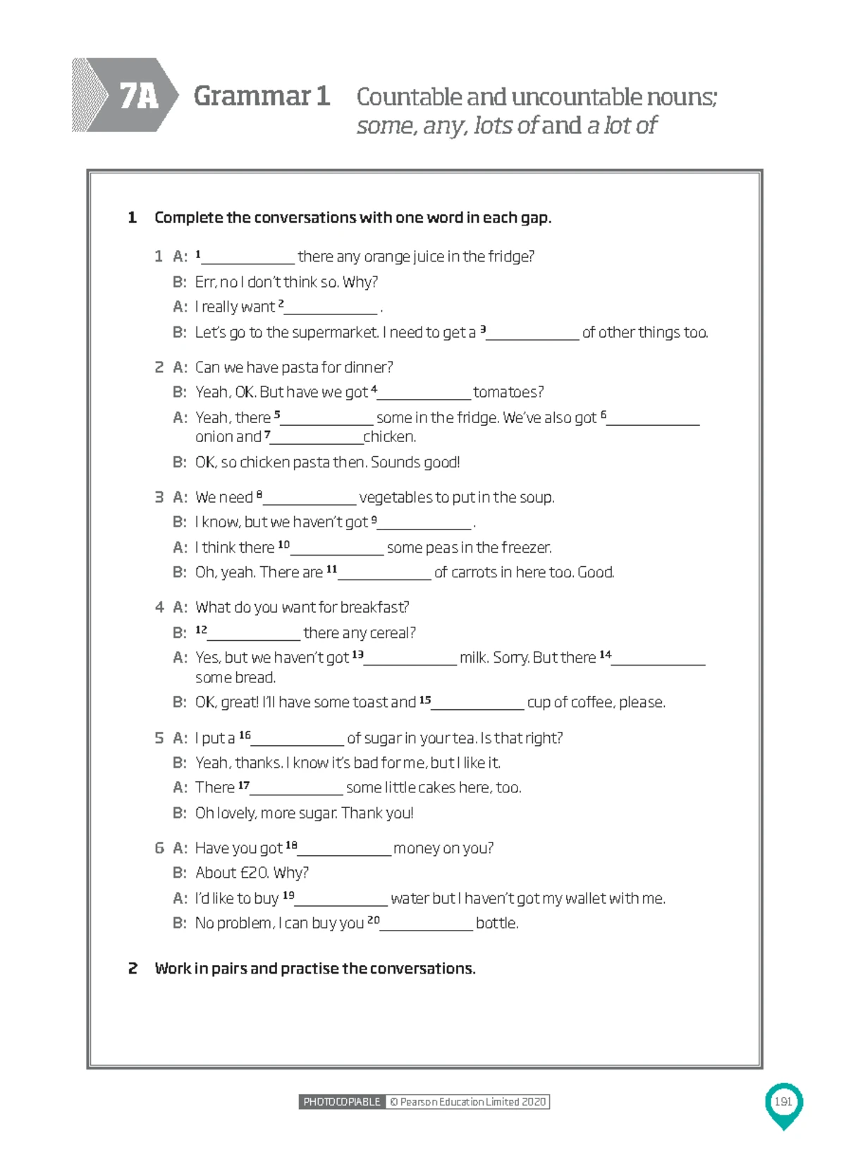RM A2 PC 3A Grammar 1 - Present Simple & Adverbs Exercise - Studocu