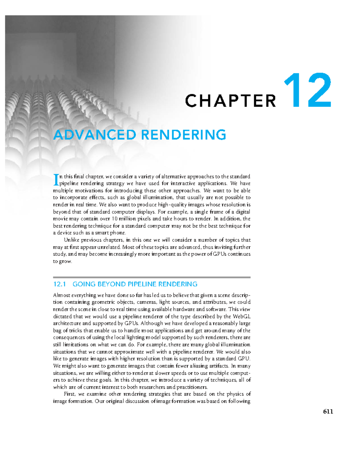 CHAP 12: ADVANCED RENDERING TECHNIQUES - GLOBAL ILLUMINATION & RAY TRACING - Studocu
