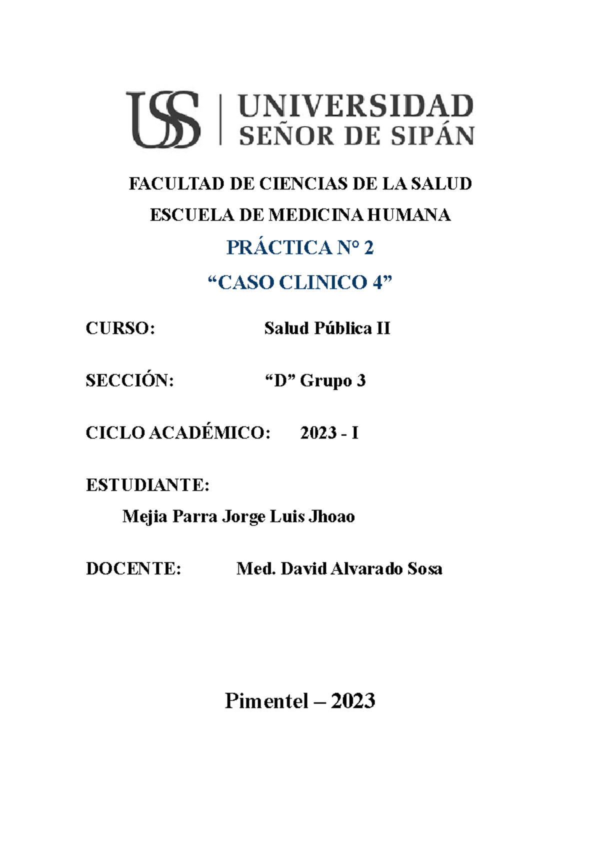 VACAM - Caso Clínico del Adulto Mayor en Salud Pública II - Studocu