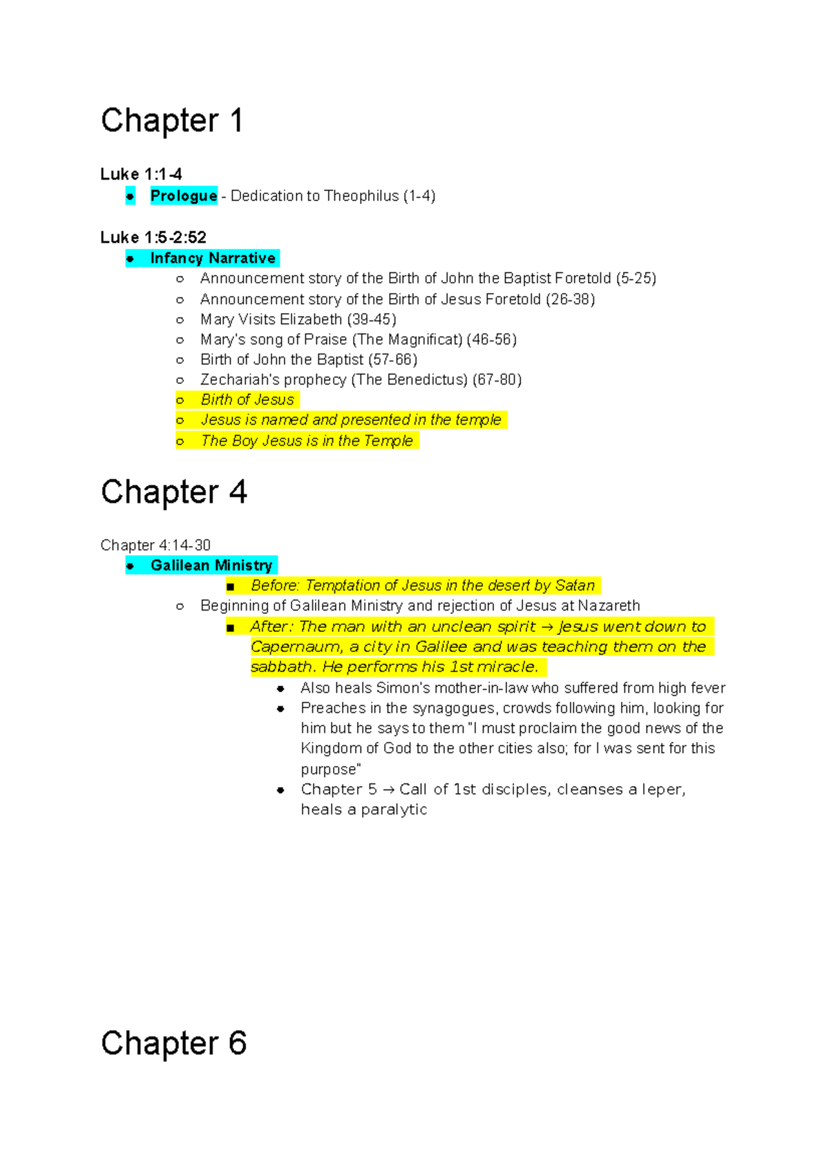 The Gospel of Luke - overview, people, places and literary techniques ...
