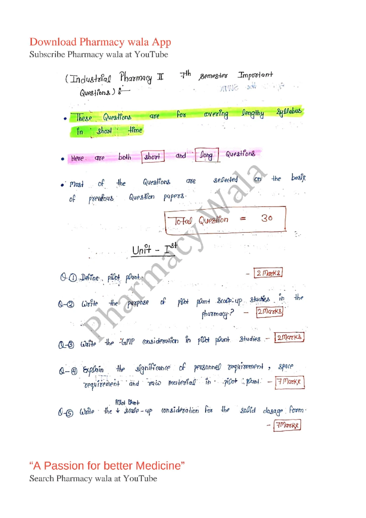 Unit 3, Novel Drug Delivery Systems, B Pharmacy 7th Sem, Carewell ...