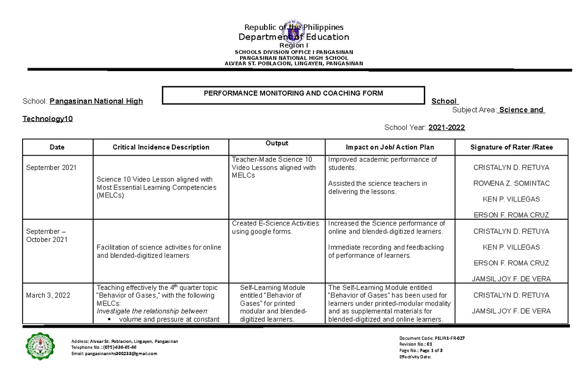 4As (Activity, Analysis, Abstraction, Application) Lesson Plan ...