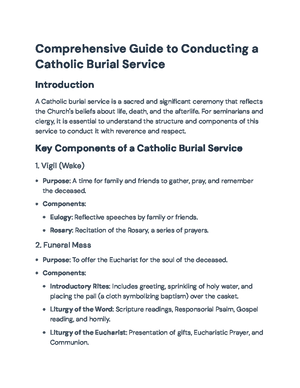 The Structure of the Catholic Mass: A Comprehensive Overview - The ...