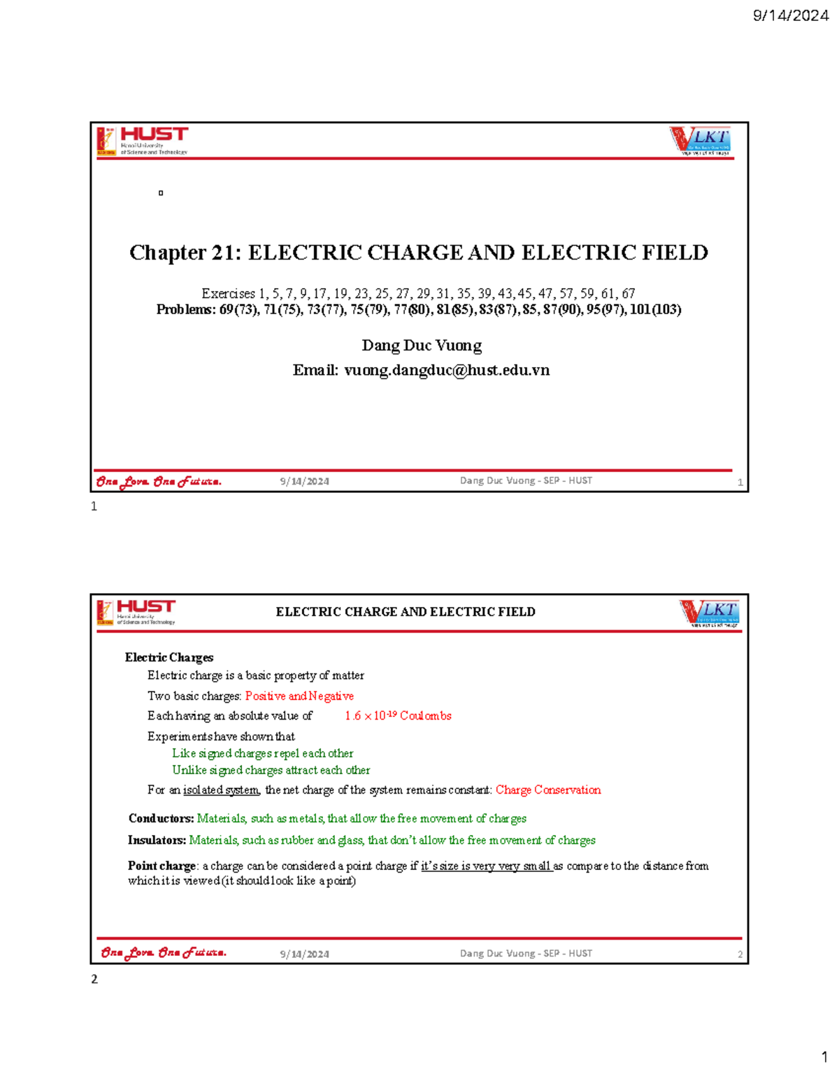 Chapter 21 Electric charge 2024 - One Love. One Future. Chapter 21 ...