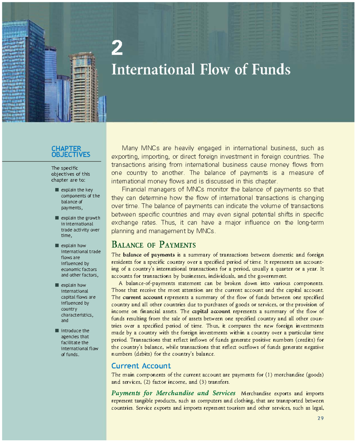 Chapter 2 - International Flow of Funds (FIN 101) - Studocu