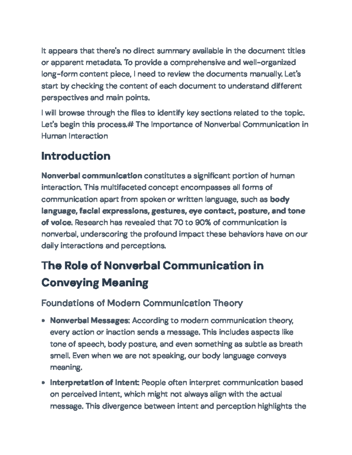 Understanding Nonverbal Communication: Importance & Techniques - It ...