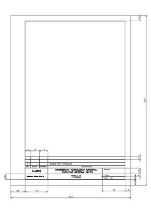 Norma IRAM 4504:2006 - Formatos y Elementos Gráficos en Dibujo Técnico - Studocu