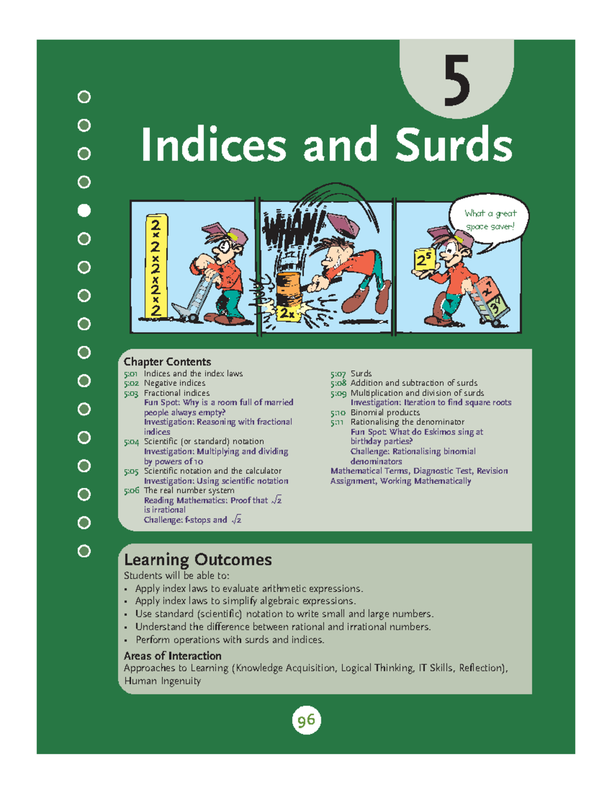 Chapter 5: Indices and Surds (IMATH 4) - Comprehensive Study Guide ...