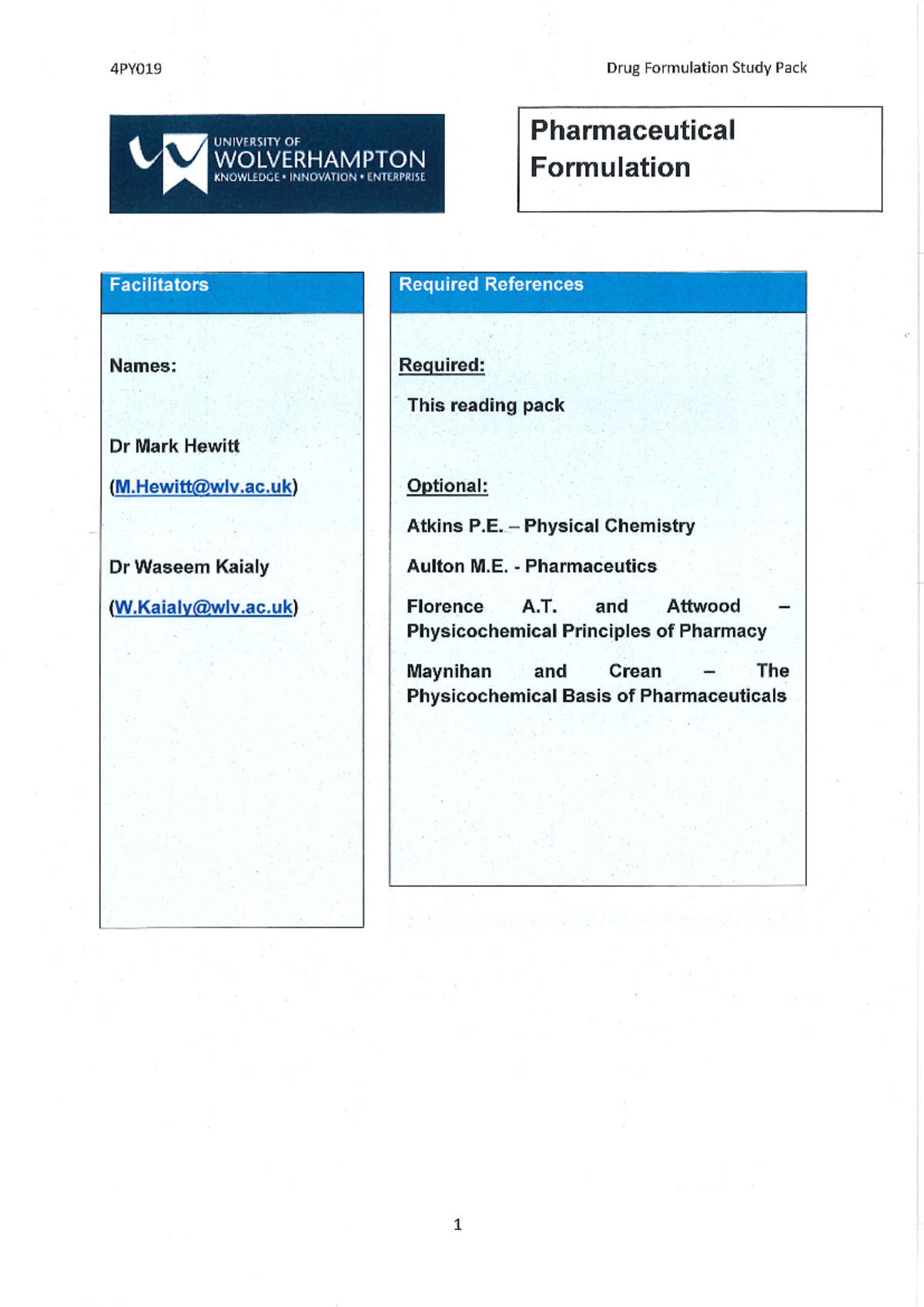 Pharmaceutical Formulation Study Pack (2022) - Comprehensive Review ...