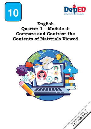 Q1 English 10 Module 7 - English Quarter 1 – Module 7: Evaluating ...