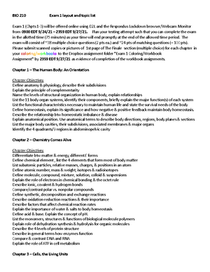 Chapter 1 Lecture Study Guide - Chapter 1- study Guide Define: a ...