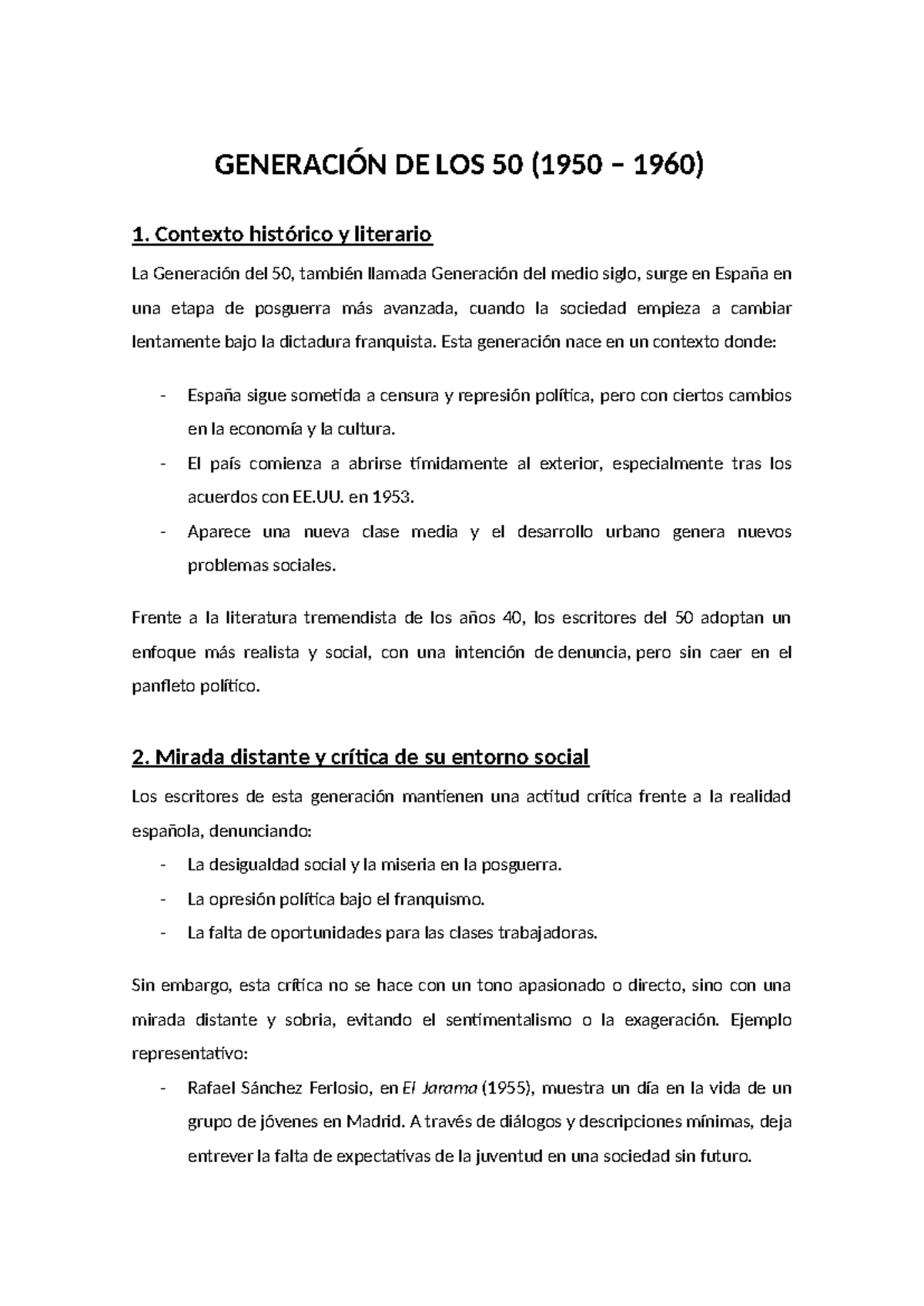 GeneracióN DE LOS 50 - Todo sobre la generación de los 50 - GENERACIÓN ...