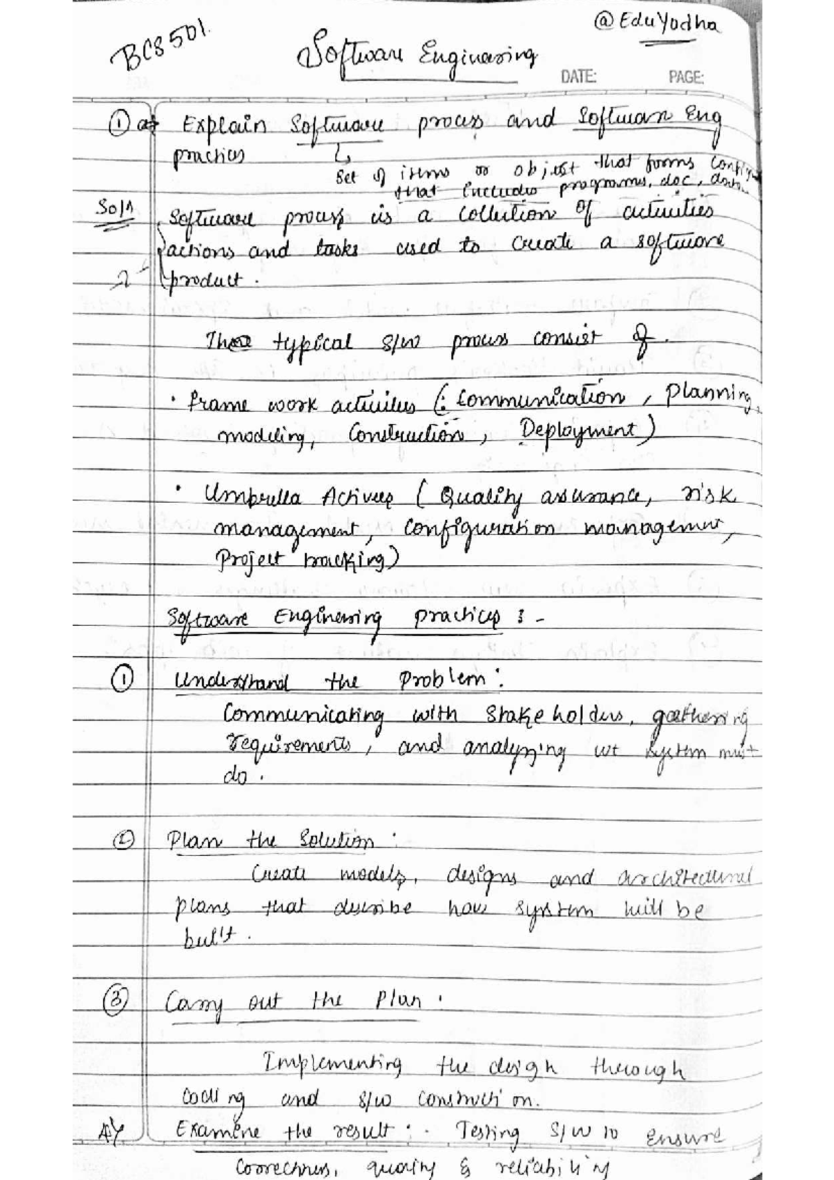 SE Module 1 - Software Engineering Notes and Practices - Studocu