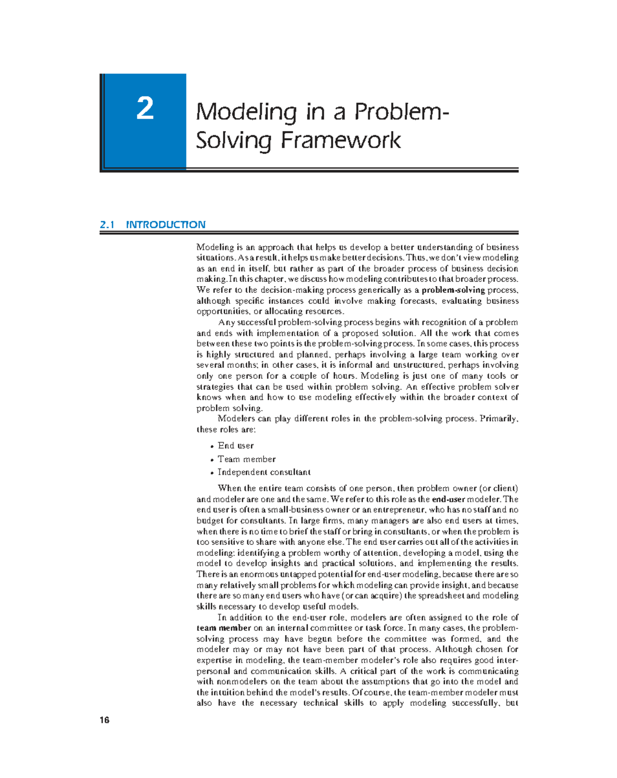 Ch2-P&B Modeling in a Problem-Solving Framework: Key Concepts and ...