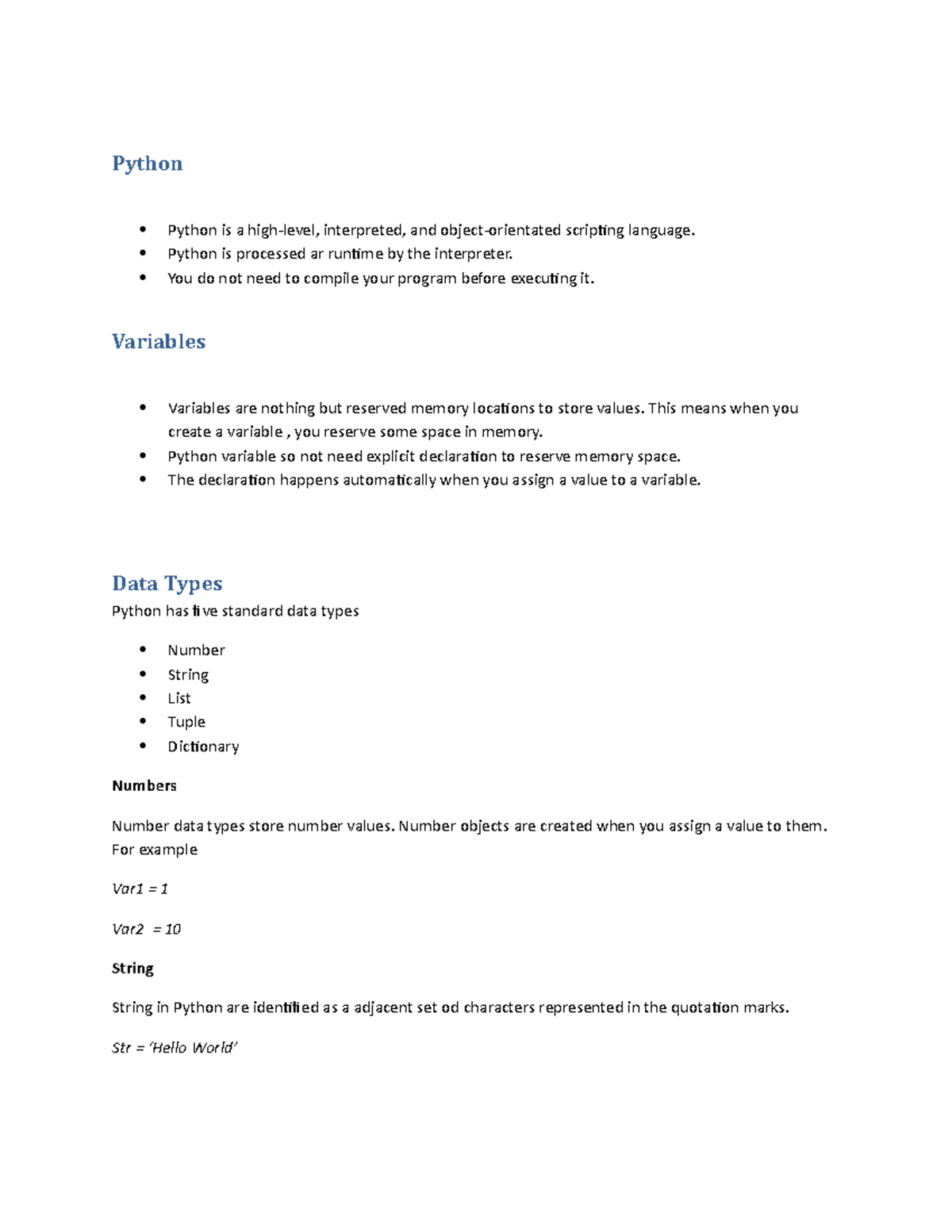 Python-2018 - prog - Python Python is a high-level, interpreted, and object-orientated scripting ...