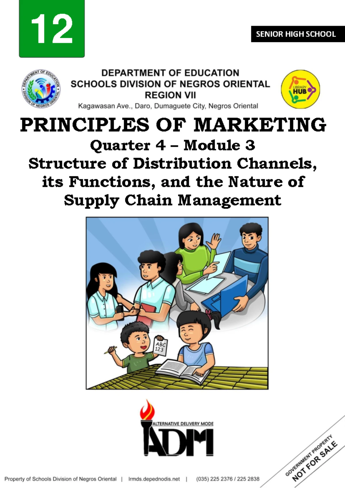 Principles of Mktg-Q1-Module-1 - 12 PRINCIPLES OF MARKETING Quarter 3 – Module 1 Marketing - Studocu
