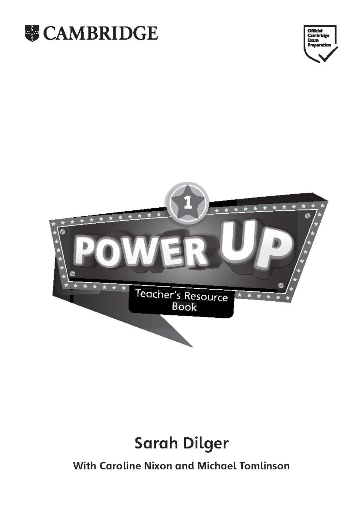Power Up 1. Teacher's Resource Book - Teacher’s Resource Book Teacher’s ...