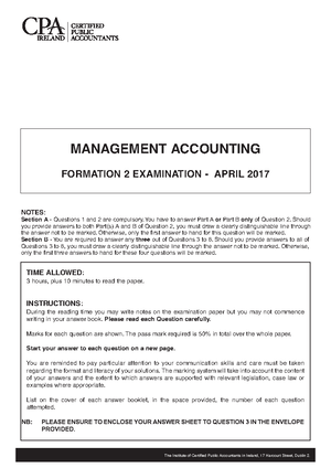 ZiCA past examination - CHARTERED ACCOUNTANTS EXAMINATIONS ...