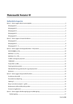 Formelsamling Mat B - Matematisk formelsamling stx B-niveau maj 2018 Denne udgave af Matematisk ...