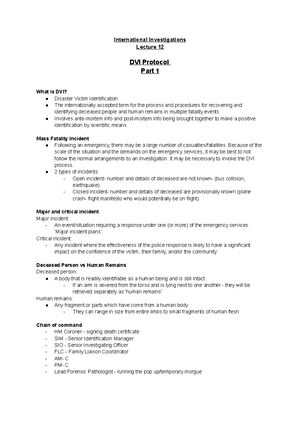 Forensic Science Expert Witness Report - REPORT AND STATEMENT OF ...