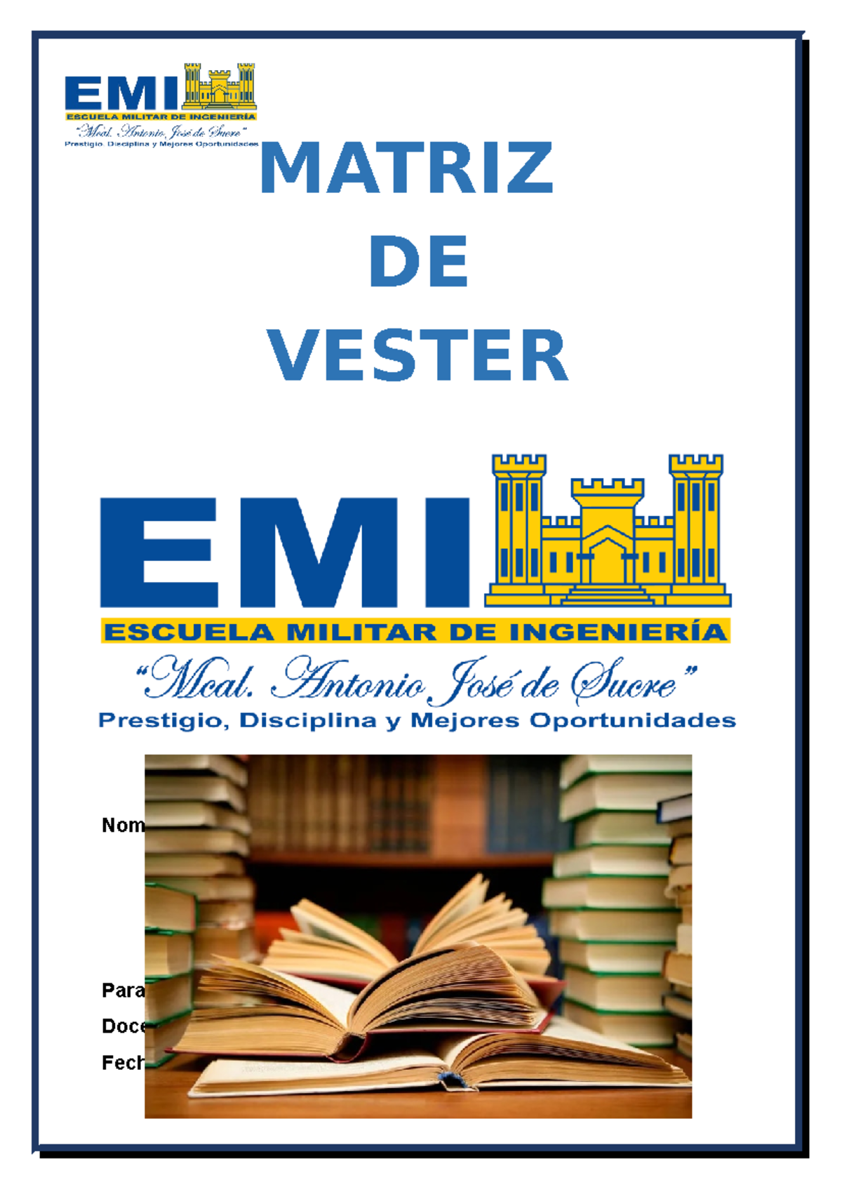 Matriz de Vester: Herramienta Clave en Metodología de Investigación ...