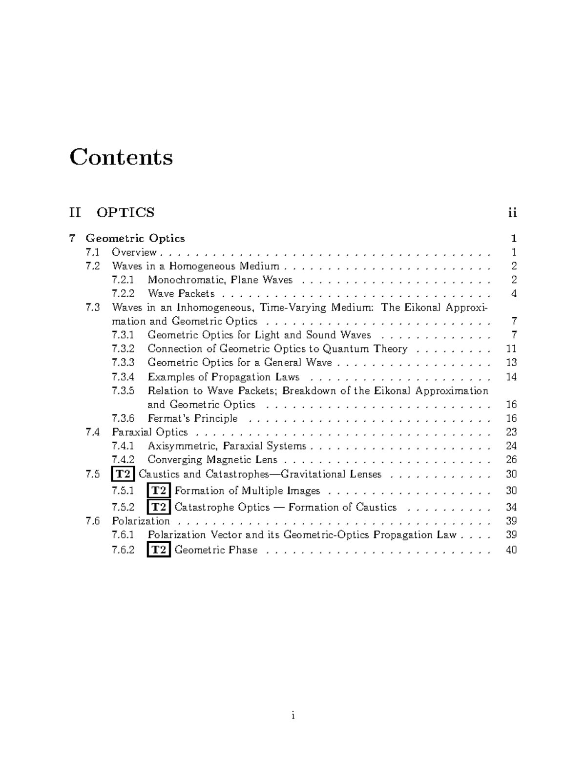 Geometric Optics Overview and Key Concepts - 1007 - Studocu