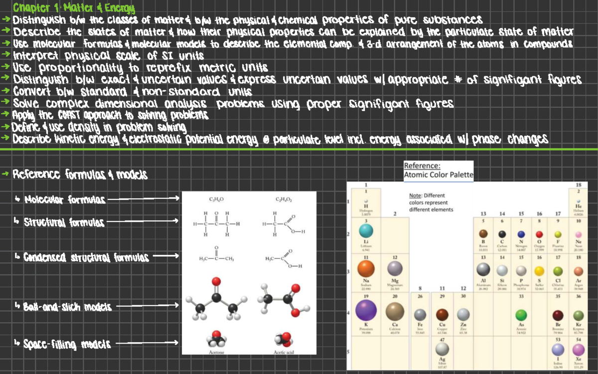 Chem 101 - Lesson 1: Understanding Matter and Energy Concepts - Studocu