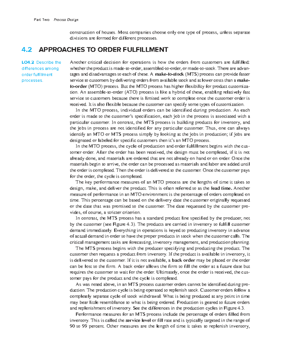 58 Process Design and Order Fulfillment in Construction (ELEARNING 3.3 ...