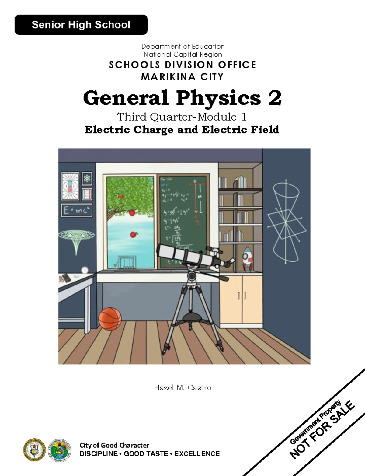 General Physics 2: Electric Charge & Electric Field Module - Studocu