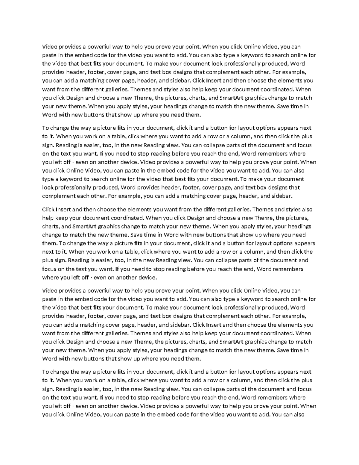 Word Document Tips: Enhancing Your Writing with Video and Design - Studocu