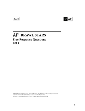 Unit 6 AP Computer Science Practice Exam - This practice test was ...