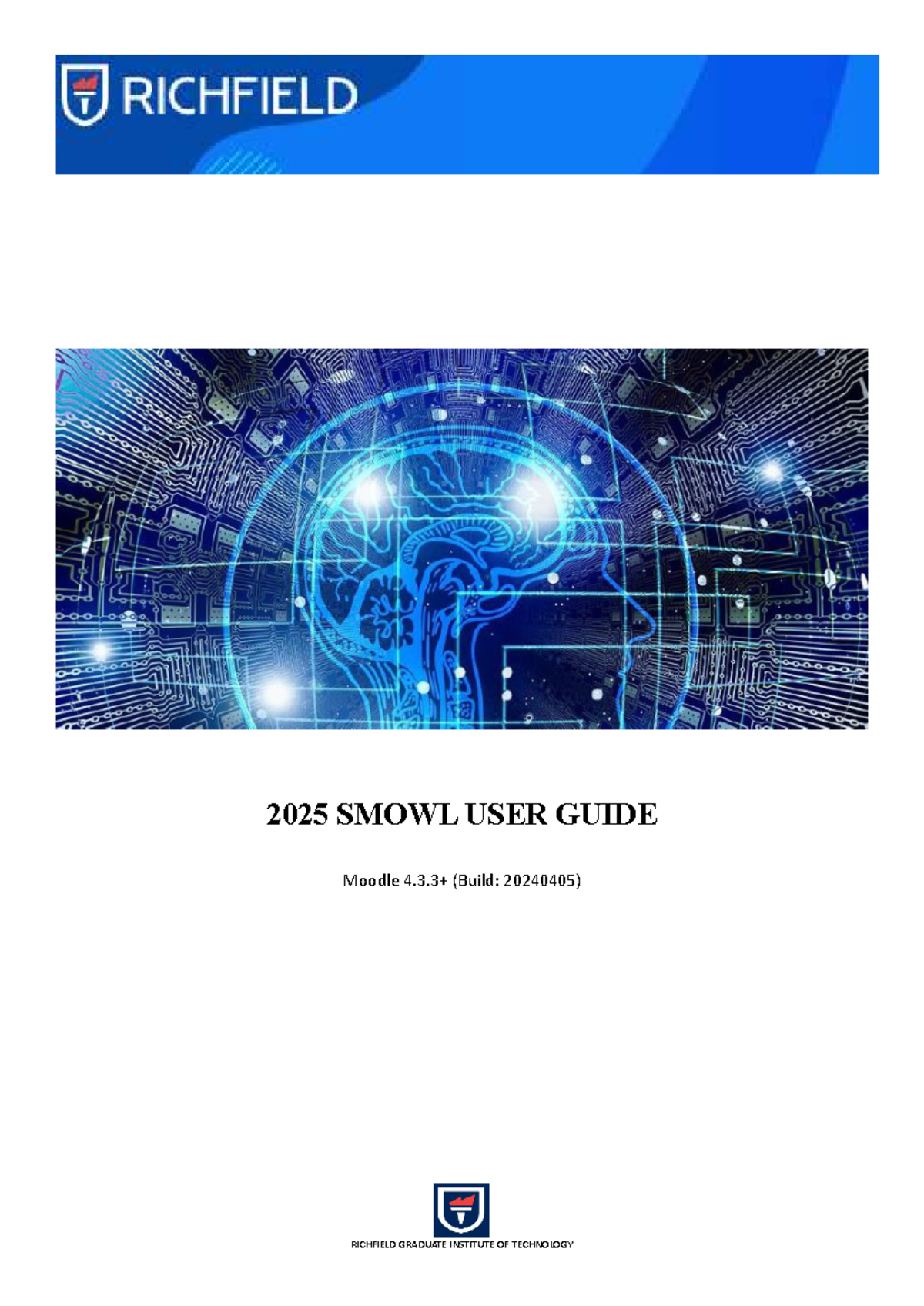 2025 SMOWL User Guide: Final Instructions for Richfield Moodle - Studocu