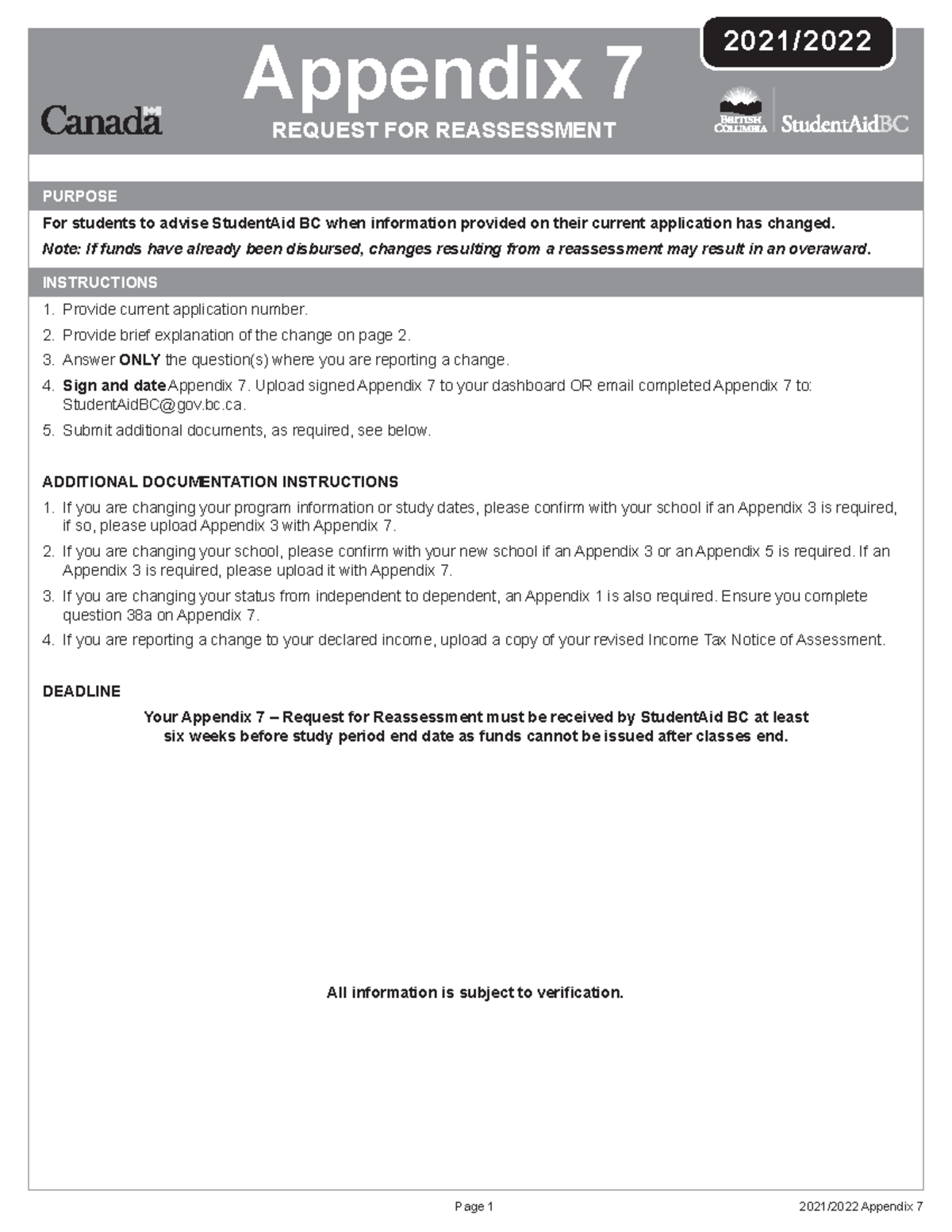 Student Loan Appendix 7Group Ass-Instructions - the ones will help you ...