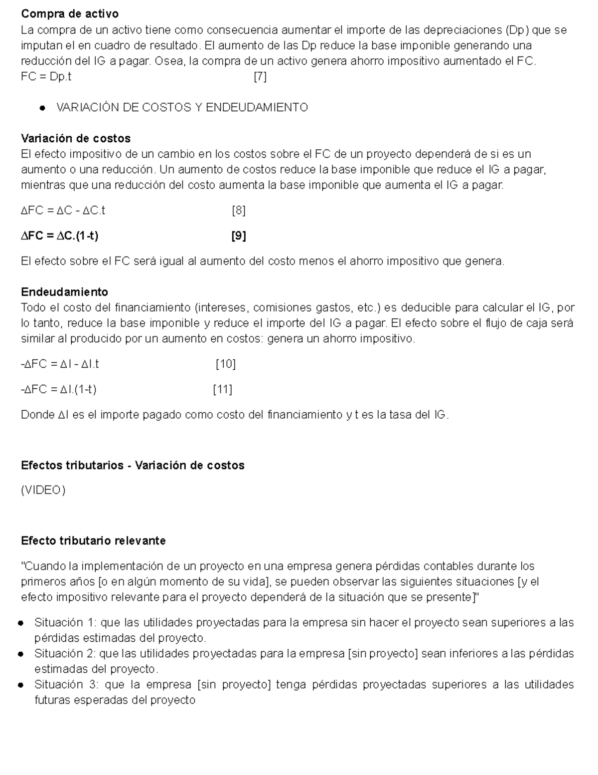 Formulación y Evaluación de Proyectos - Módulo 2 - Studocu