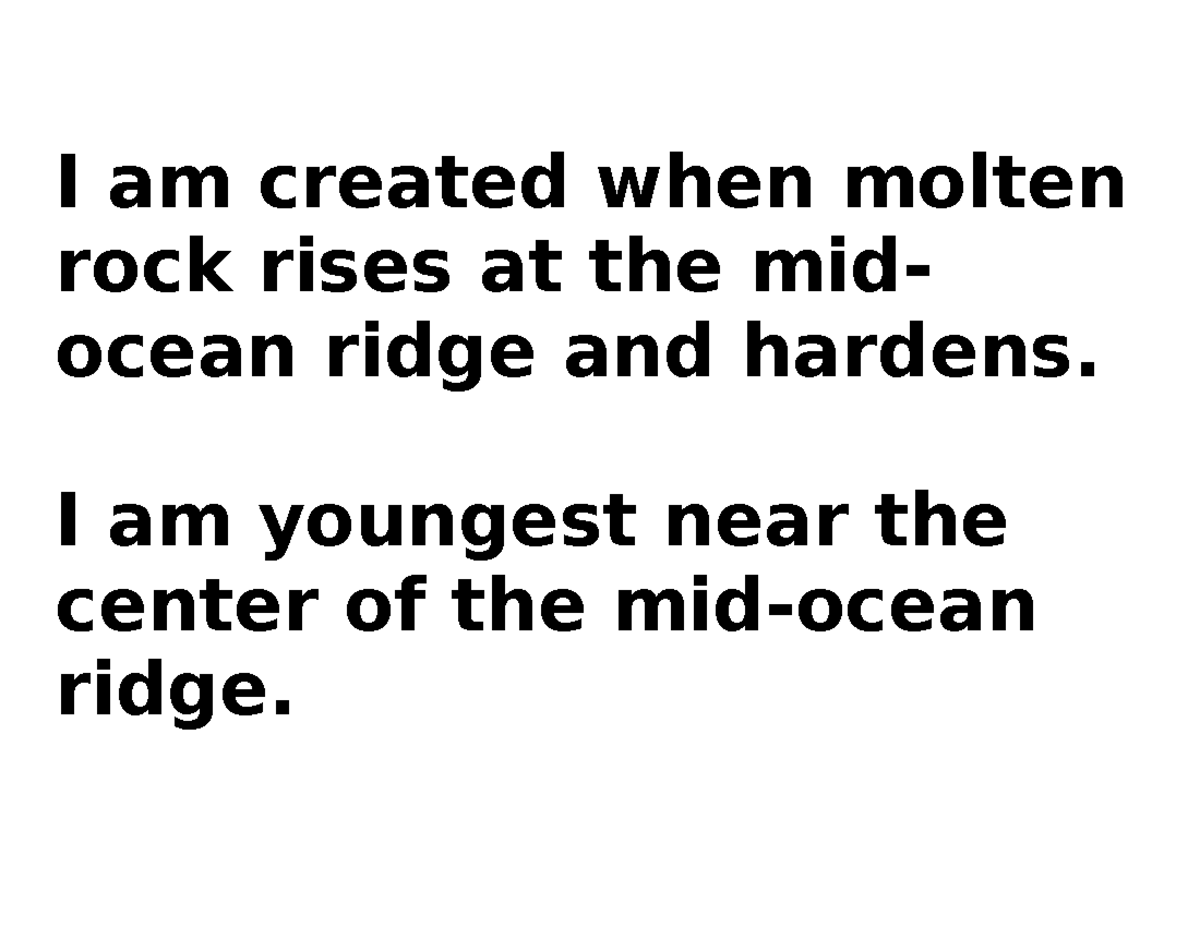 Seafloor Spreading: Understanding Oceanic Crust Formation - Studocu