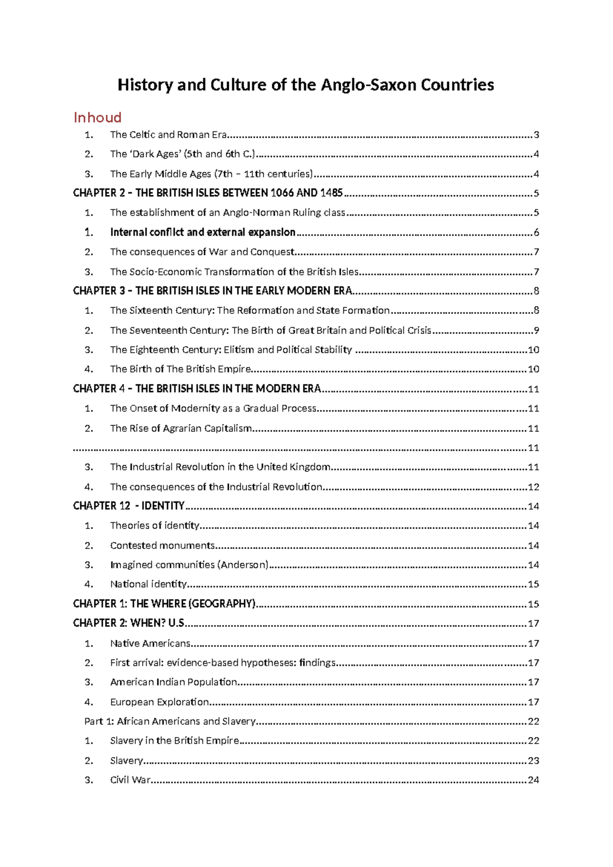 Anglo-Saxon History & Culture: An In-Depth Study of the British Isles ...