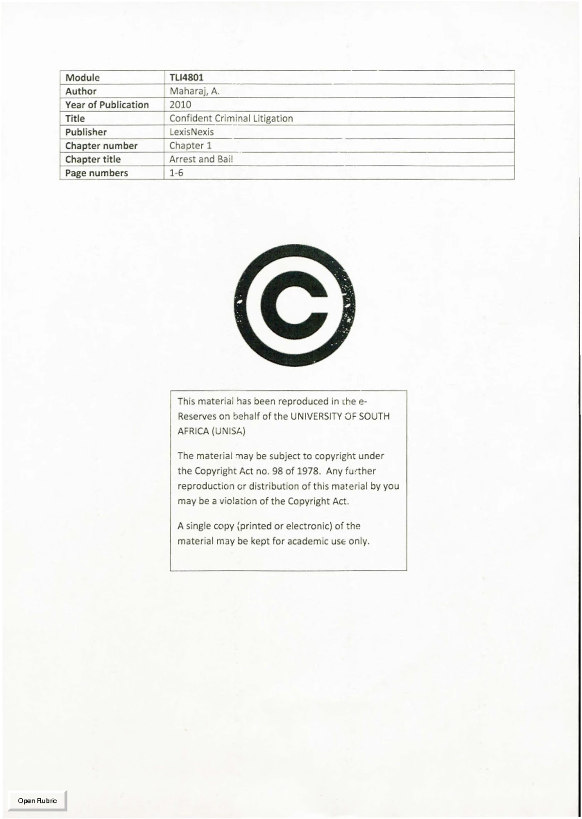 Notice RULE 35(3) AND 6 - HIGH COURT RULE 35(3) AND 6 - IN THE HIGH ...