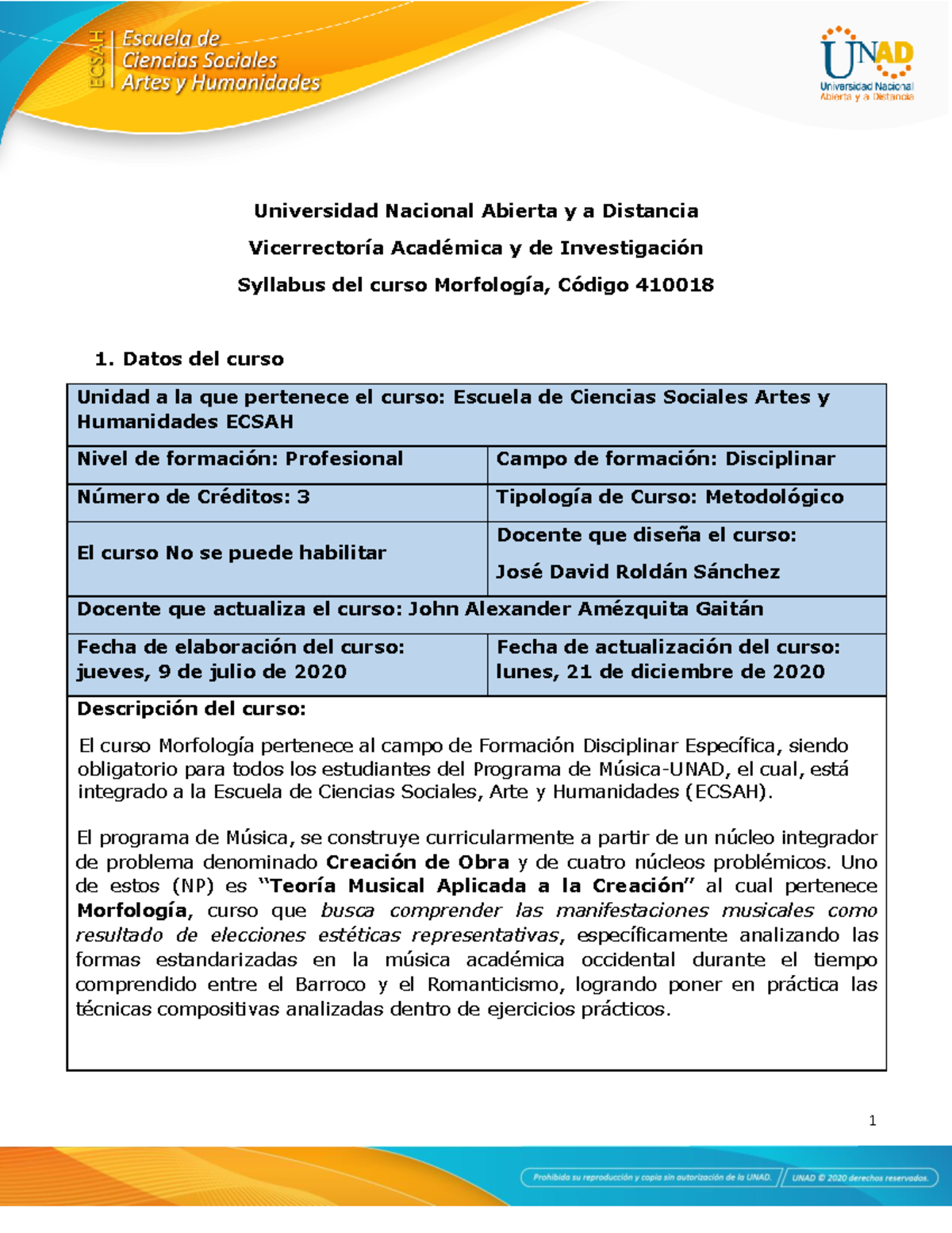 Syllabus del curso Morfología 410018: Contenidos y Estructura - Studocu